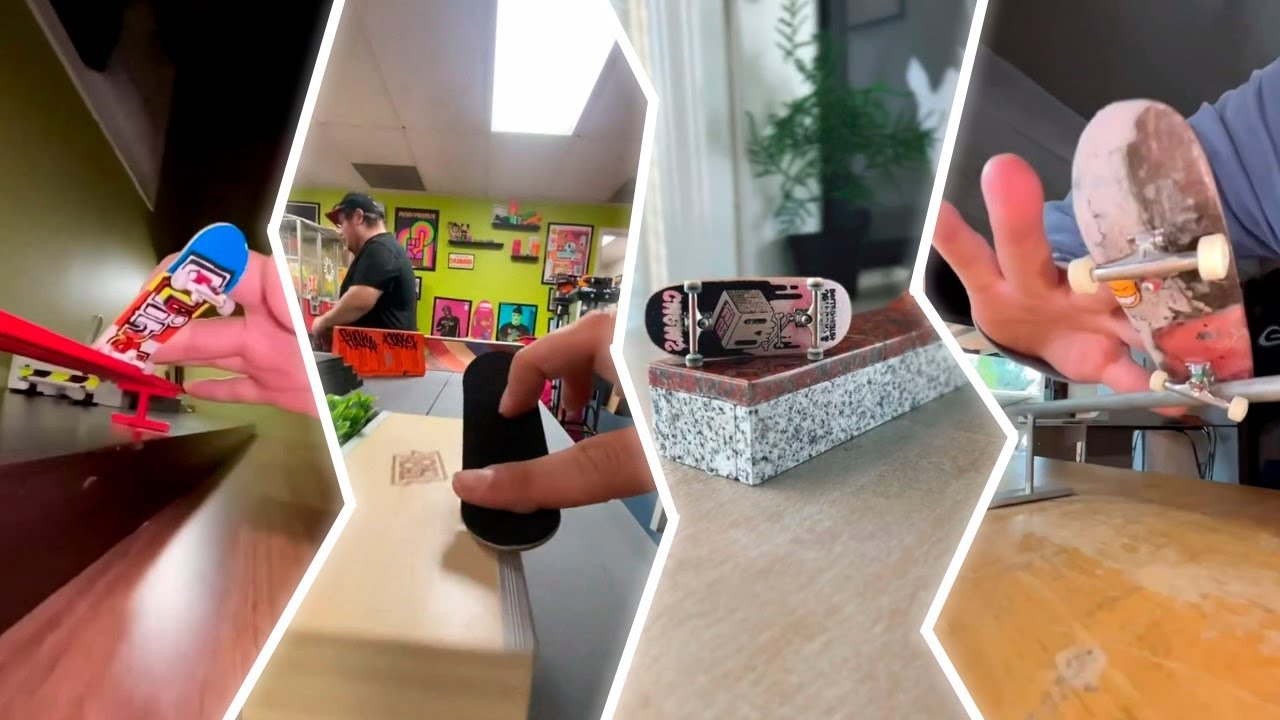 Tiktok Fingerboarding Tricks 1 Fingerboarding Shorts Video Tech