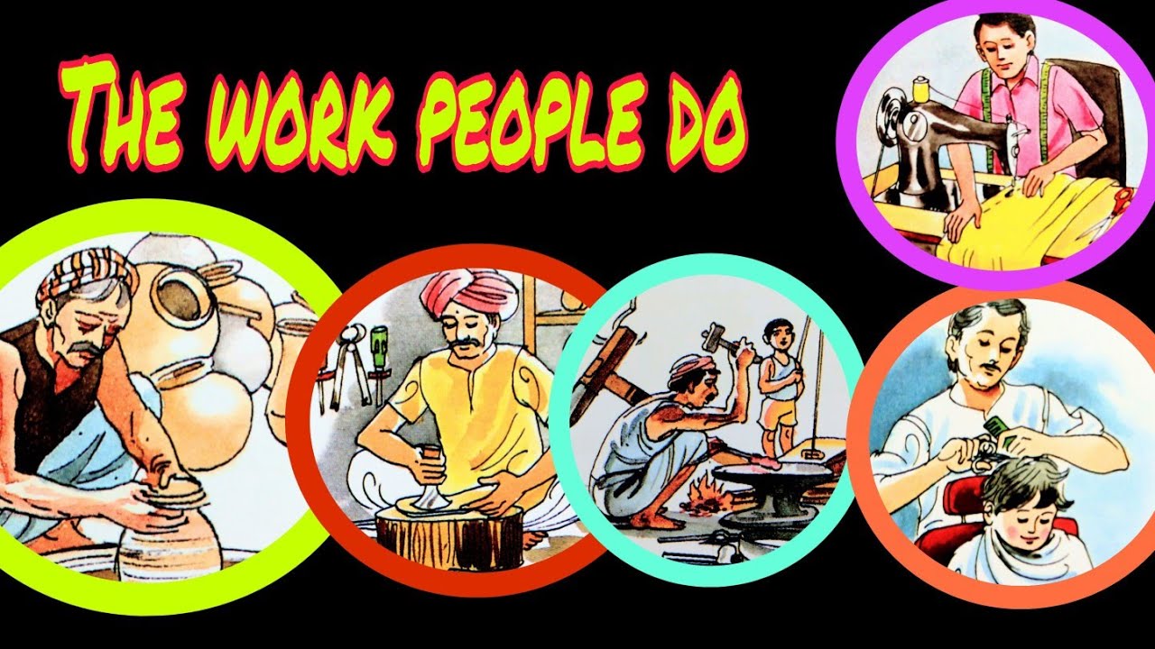 Schooltime Ourhelpers Ch 12 The Work People Do People Who Help Us