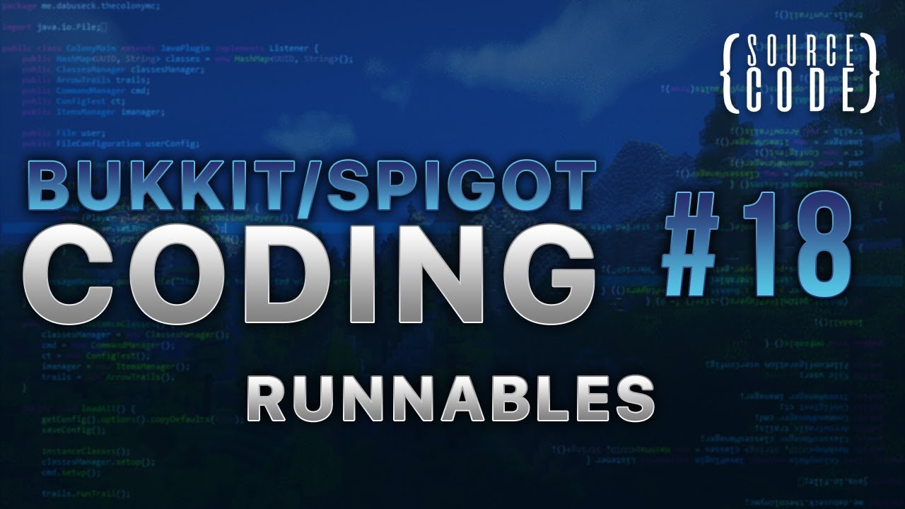 Bukkit Coding Runnables Episode 18 Youtube