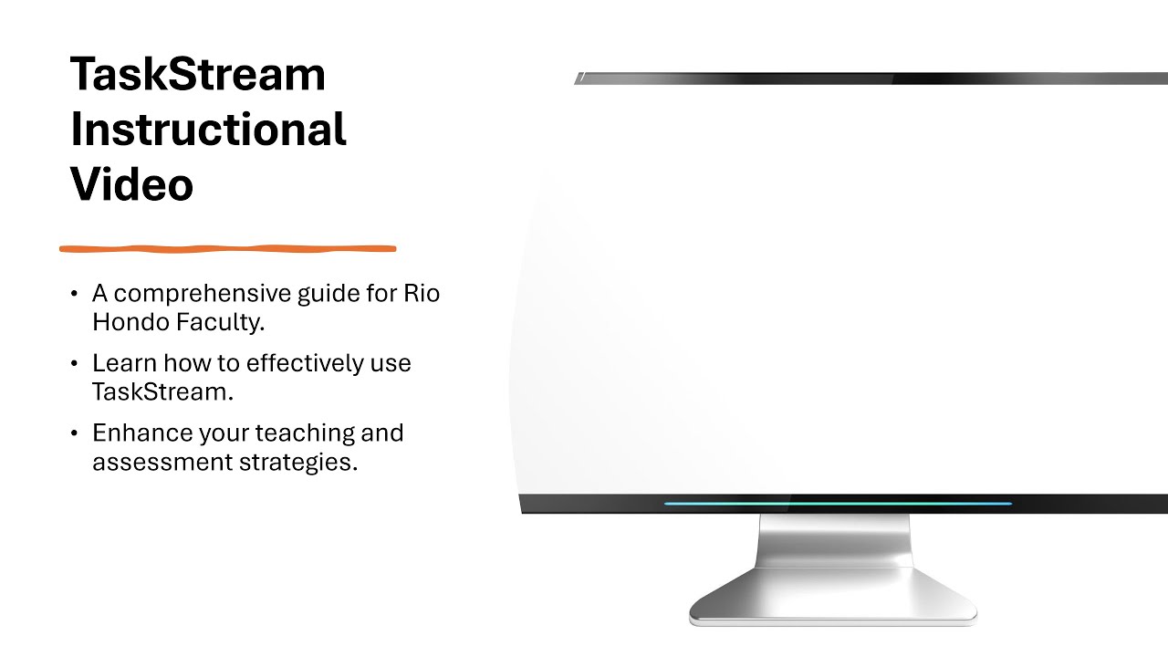 Taskstream Instructional Video Youtube