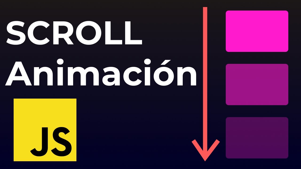 Animación Al Hacer Scroll Js Css Intersection Observer Youtube