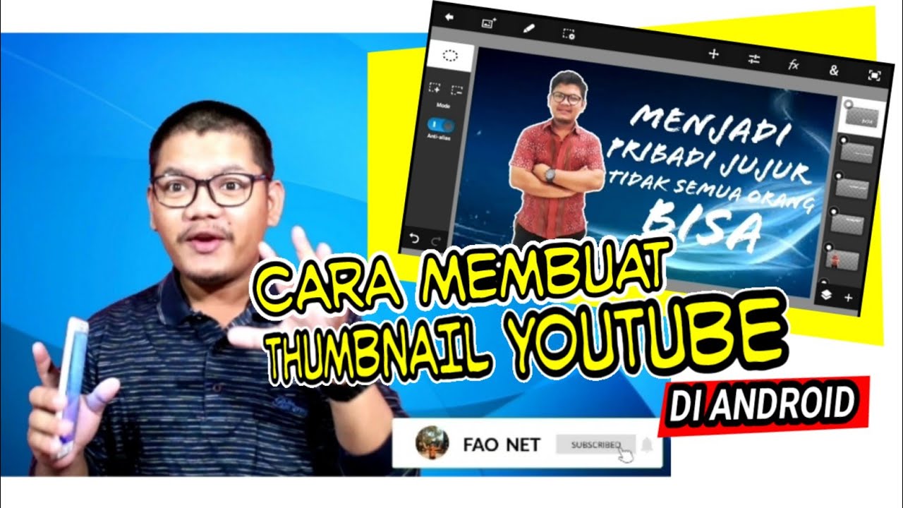 Cara Membuat Thumbnail Keren Di Hp Android Youtube