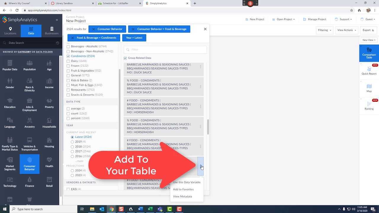 Simplyanalytics Youtube