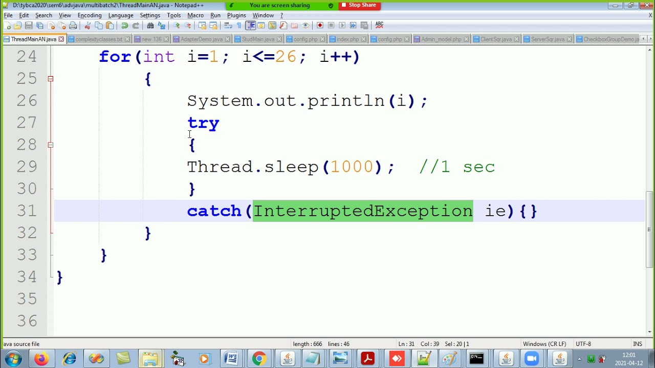 Advanced Java Multi Threading Join Method Youtube