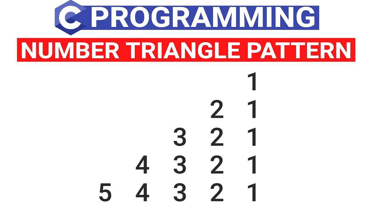 Best Way To Make Triangle Pattern In C Language C Program To Display