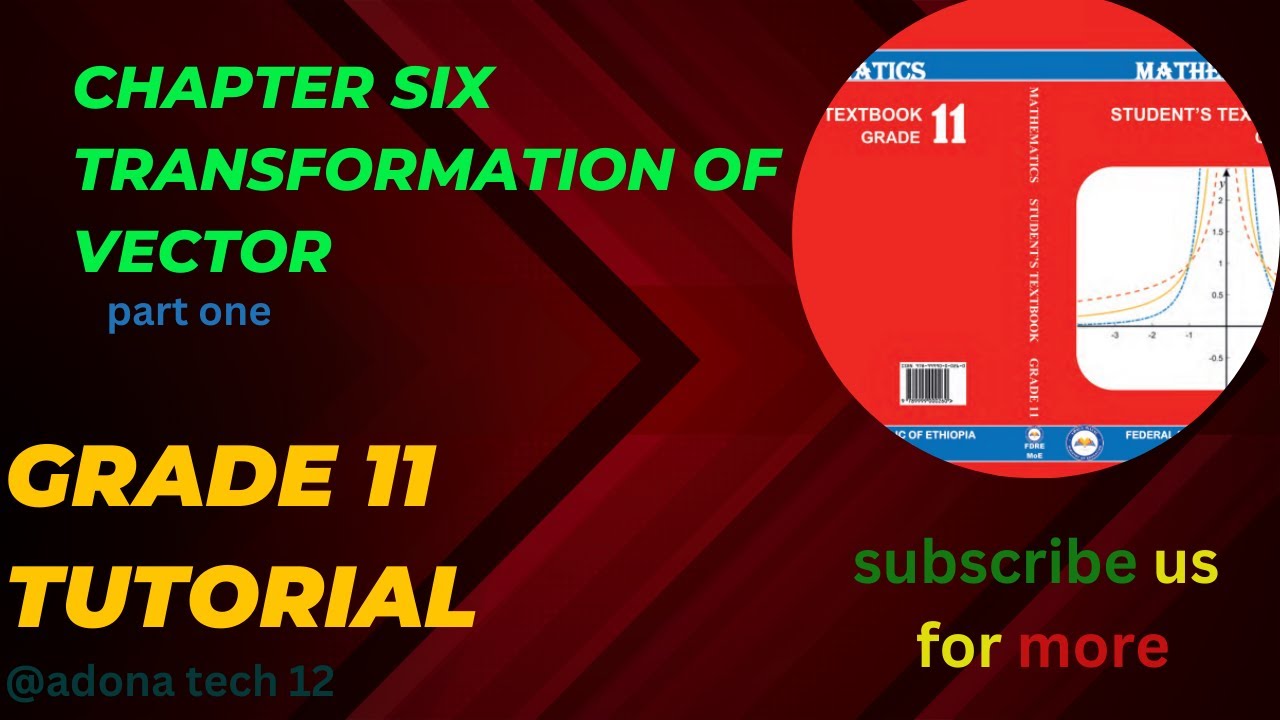 Transformation Of Vector Translation Youtube