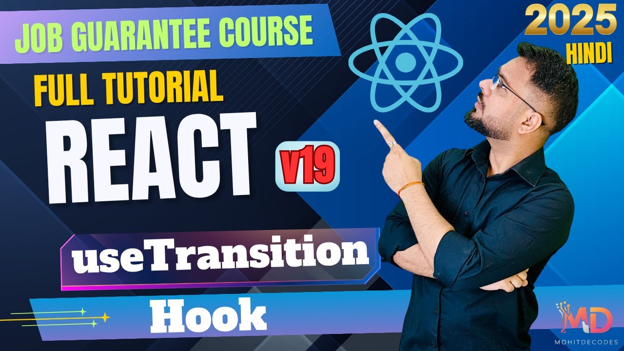 React 19 Tutorial In Hindi 37 Usetransition Hook In React19 Youtube