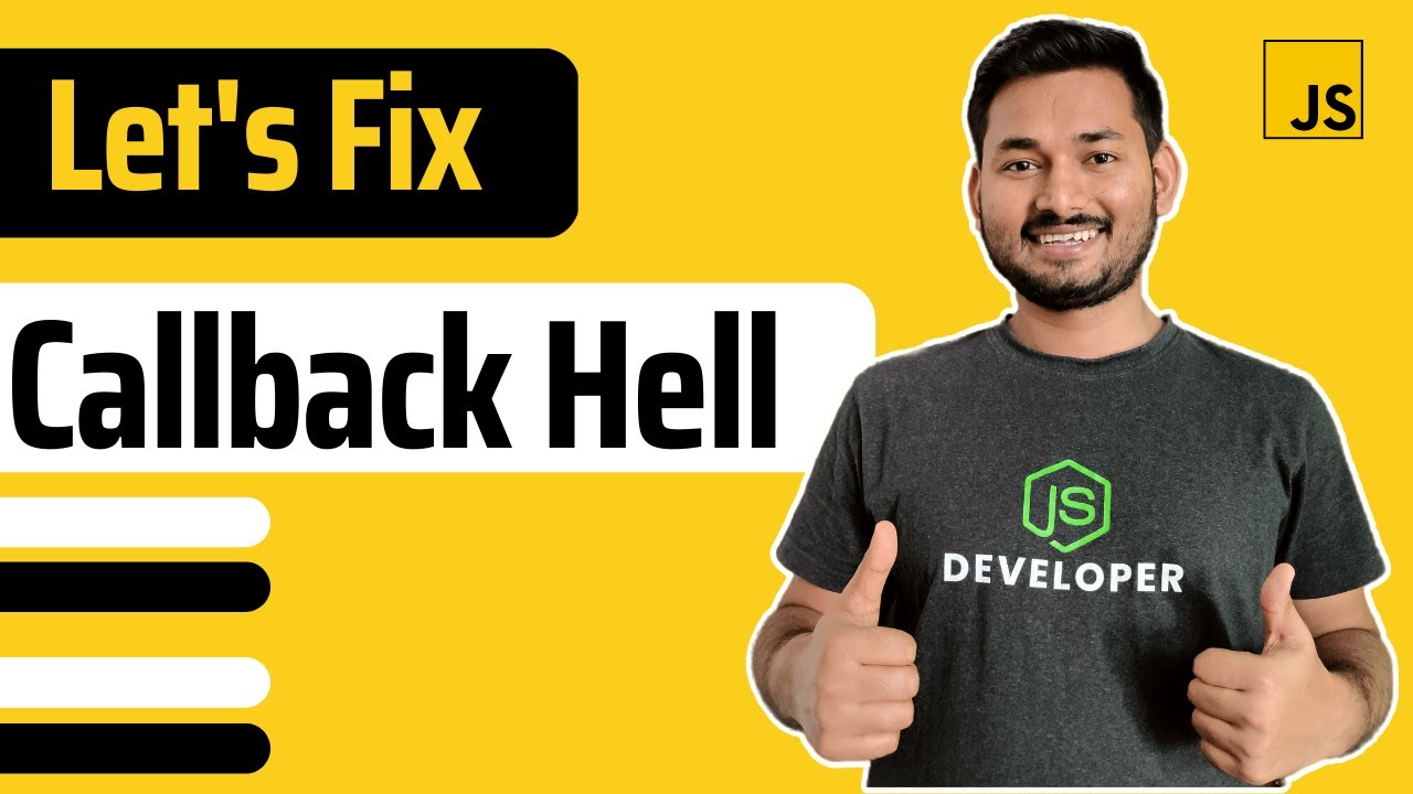Let S Fix The Callback Hell Using Promises The Complete Javascript