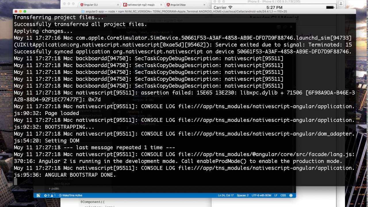 Angular Cli Nativescript Magic Ftw Youtube