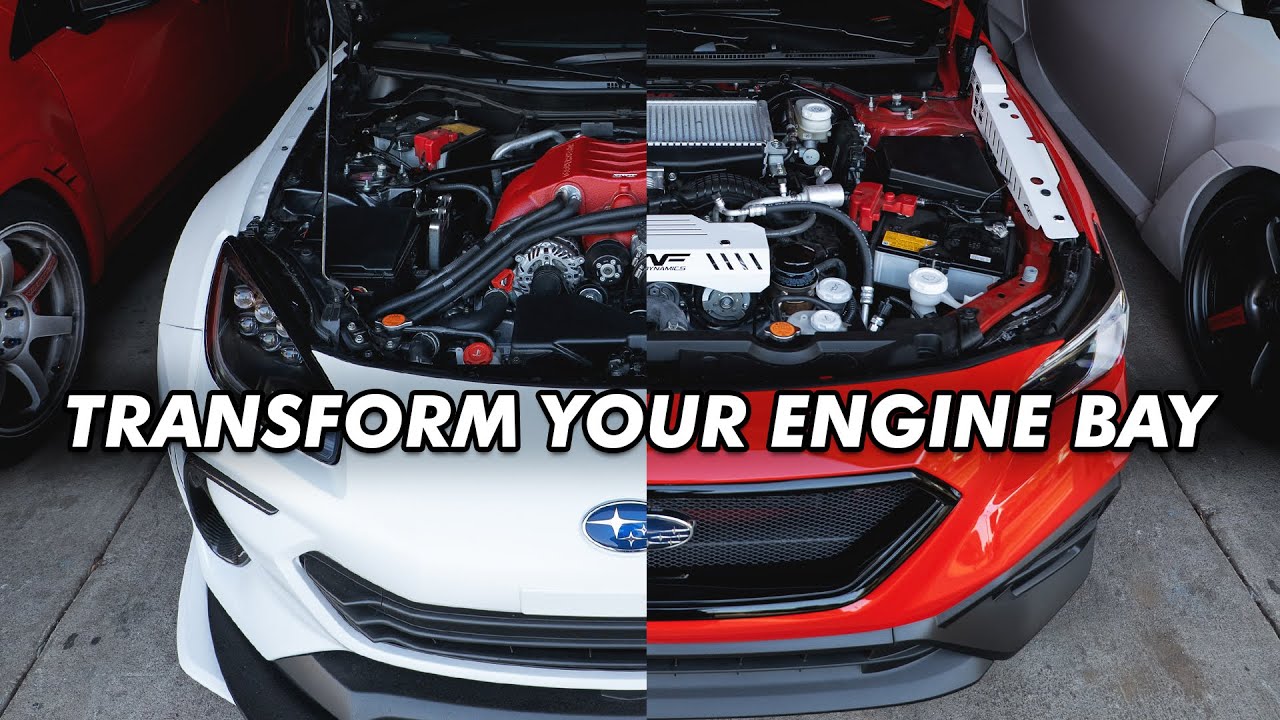 Freshening Up Our Engine Bays Youtube