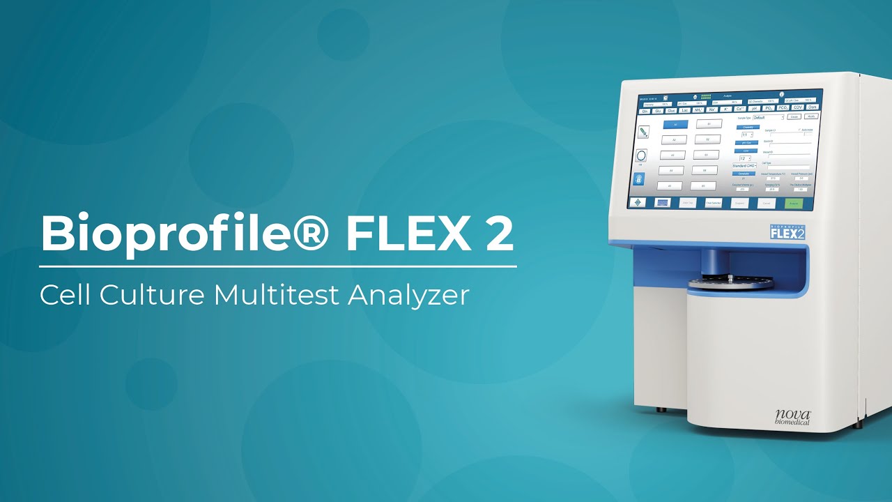 Bioprofile Flex 2 Multitest Cell Culture Anaylzer From Nova Biomedical