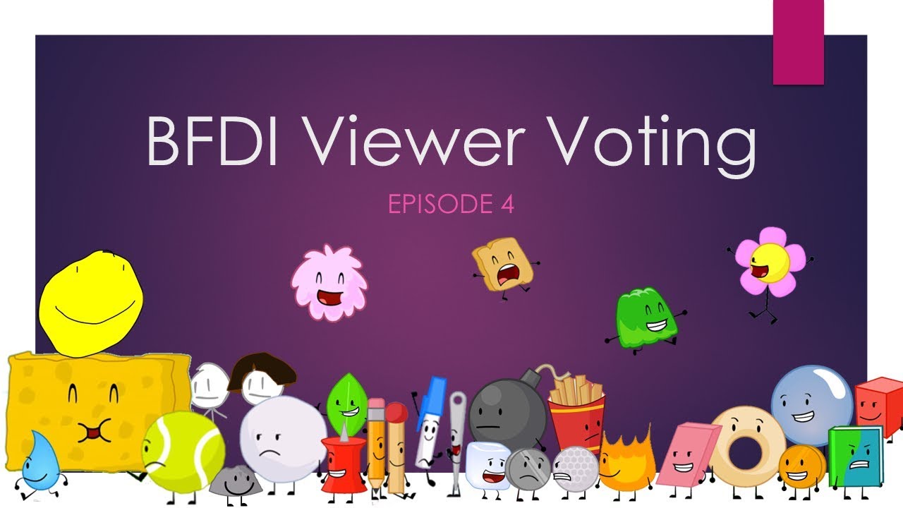 Bfdi Viewer Voting Episode 4 Youtube