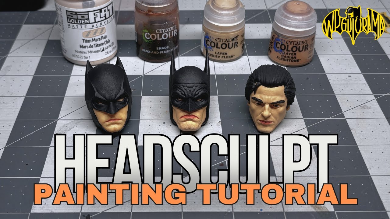 Headsculpt Painting Tutorial Youtube