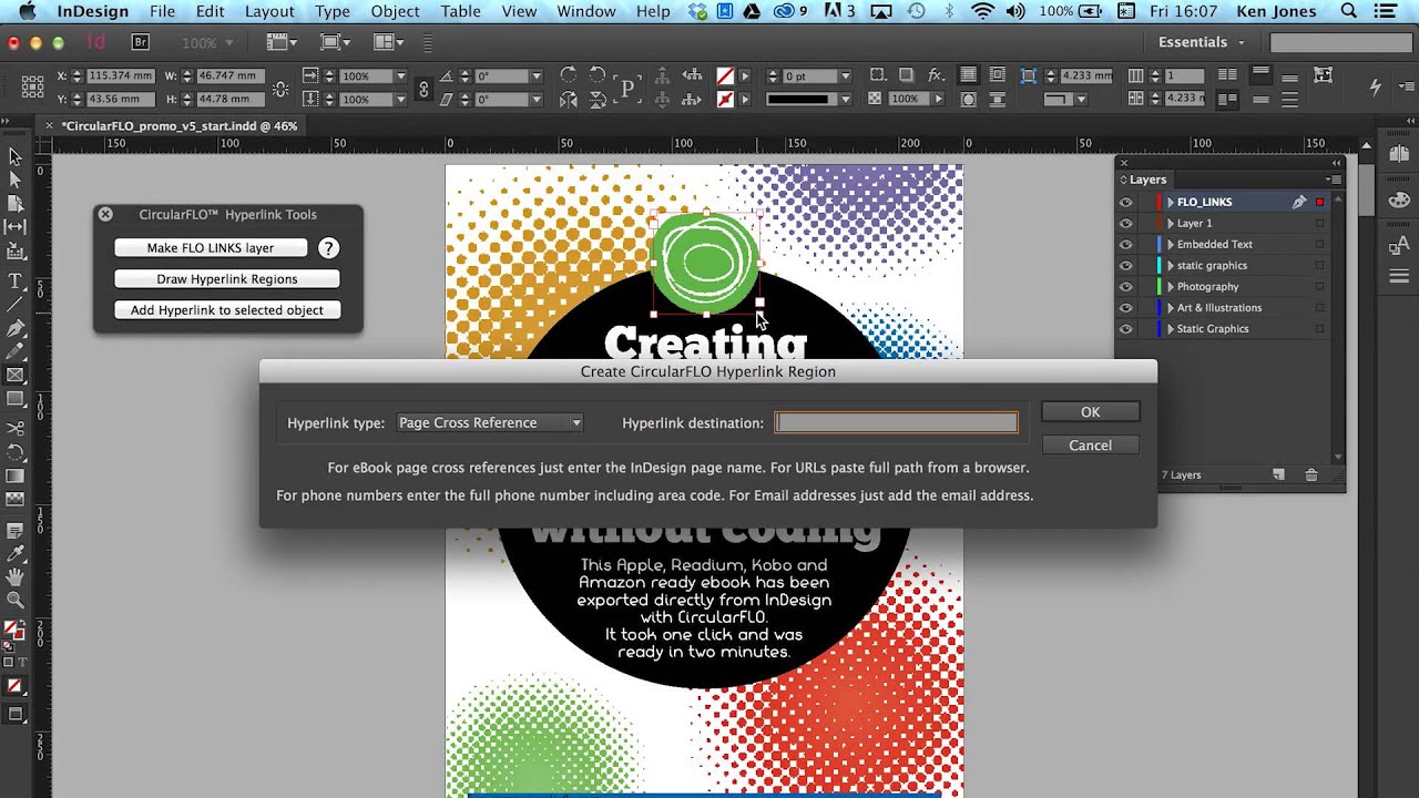 Adding Hyperlinks With Circularflo Youtube