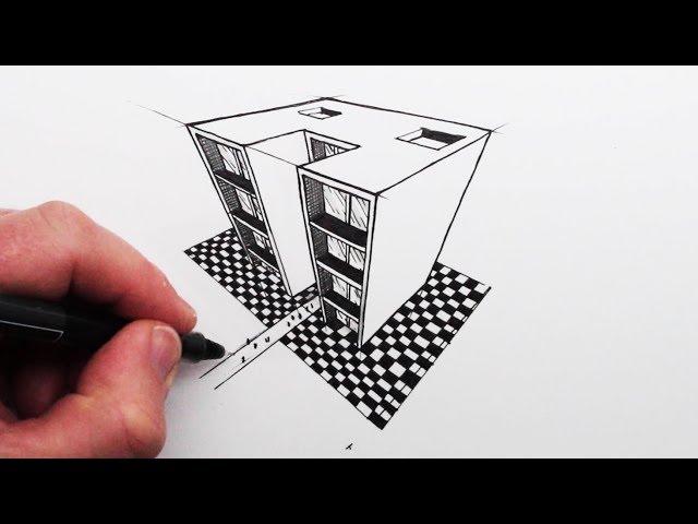 How To Draw Perspective 3 Point