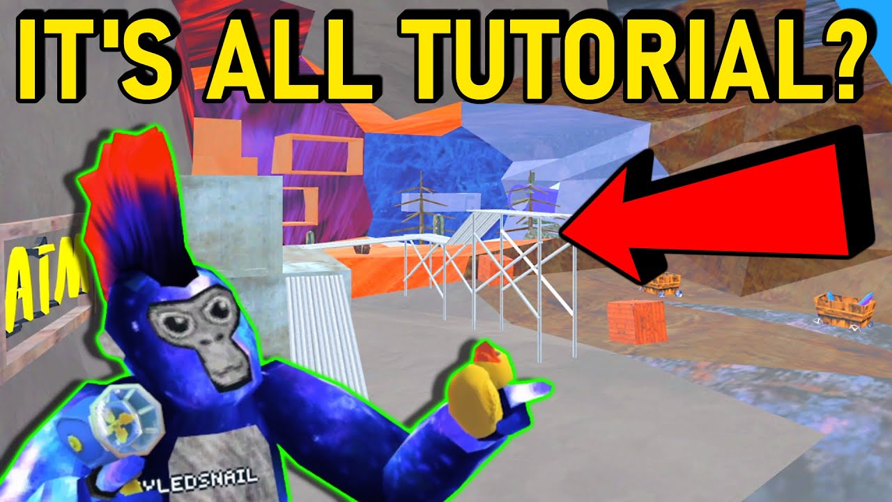 Gorilla Tag Vr But All The Maps Are In Tutorial Youtube