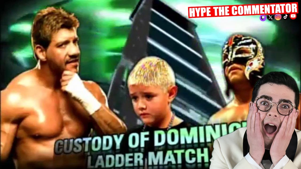 Rey Mysterio Vs Eddie Guerrero Custody Ladder Match Summerslam 2005