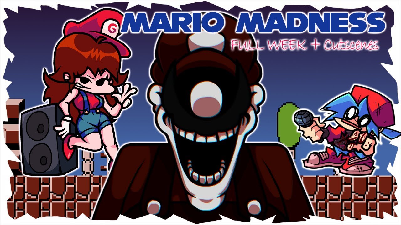 Fnf Mod Vs Mario S Madness Full Week Cutscenes Friday Night