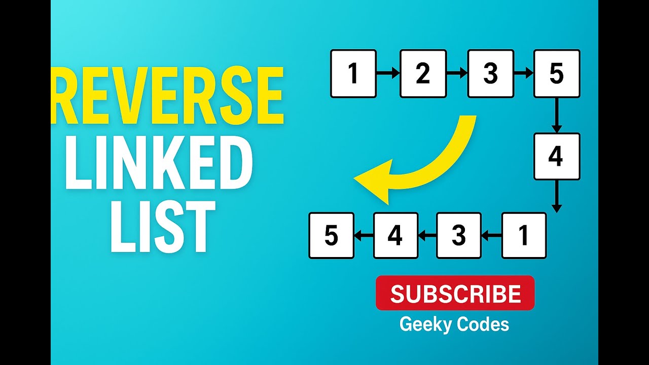 Reverse A Linked List In Python Step By Step Explanation Youtube
