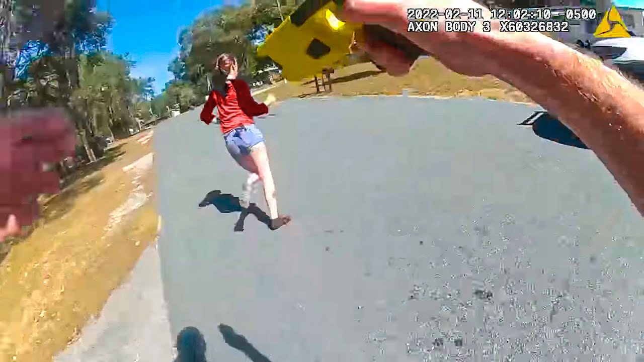 When Karens Try To Run From Cops Youtube