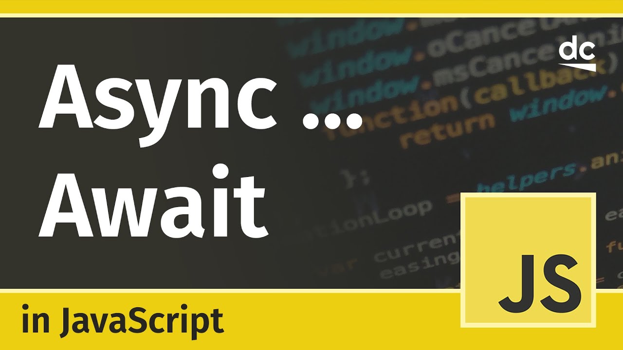 Async Await Javascript