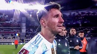Leo Messi Crying Tears Of Joy After Finally Celebrating Copa America ...
