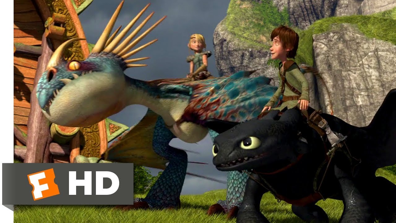 How To Train Your Dragon 2010 We Have Dragons Scene 10 10