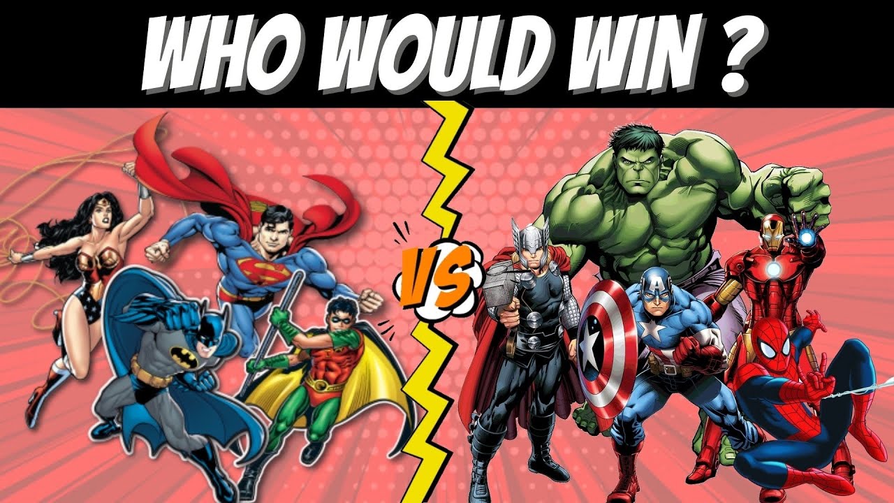 Who Would Win In A Fight Dc Vs Marvel Would You Rather Youtube