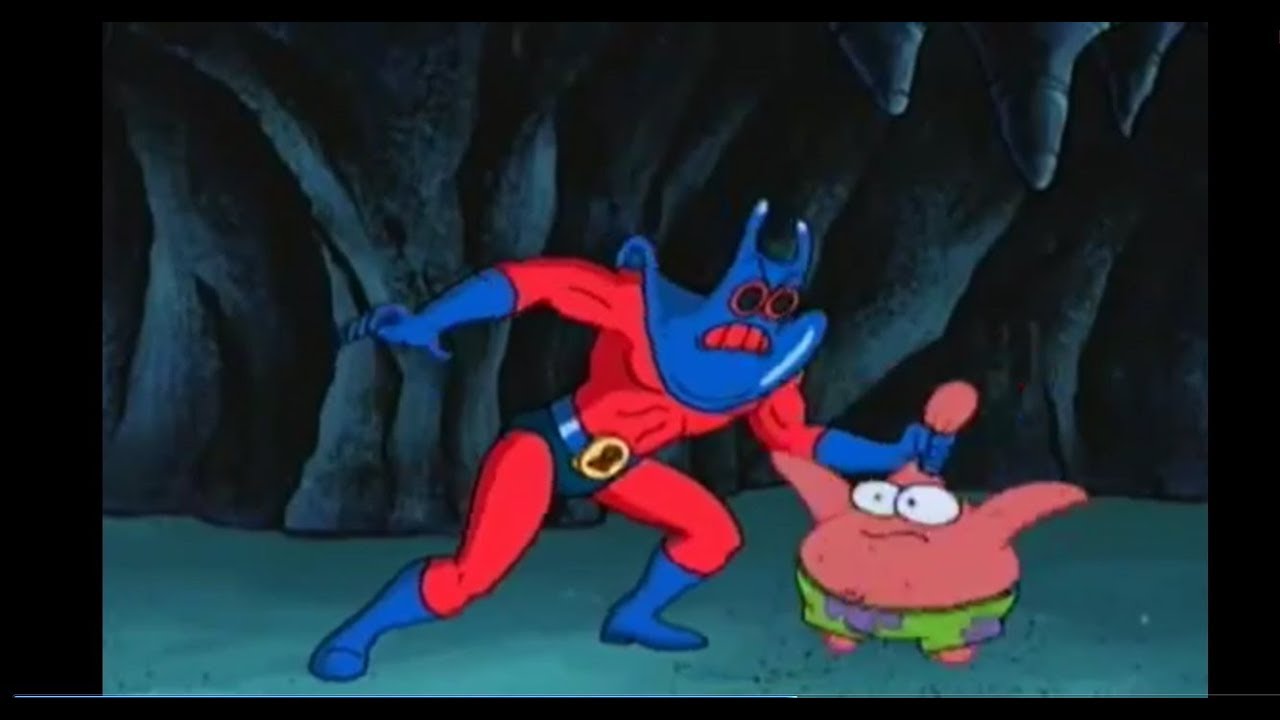 Patricio Siendo Golpeado Por Manta Raya 1 Hora Youtube