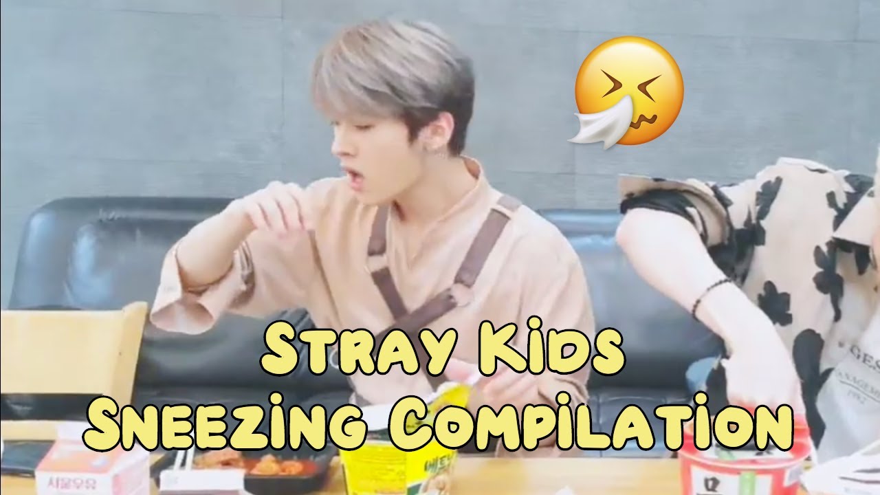 Stray Kids Sneezing Compilation Youtube