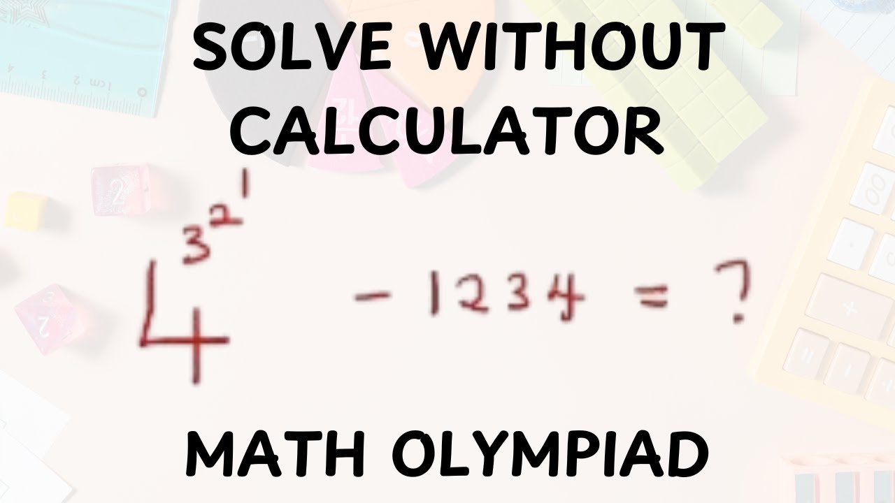 Math Olympiad 9 Students Solve This Maths Olympiad Question Without