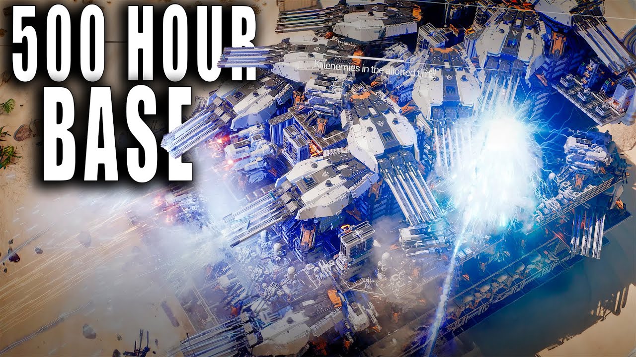 Outpost Infinity Siege Building The Best Base Youtube