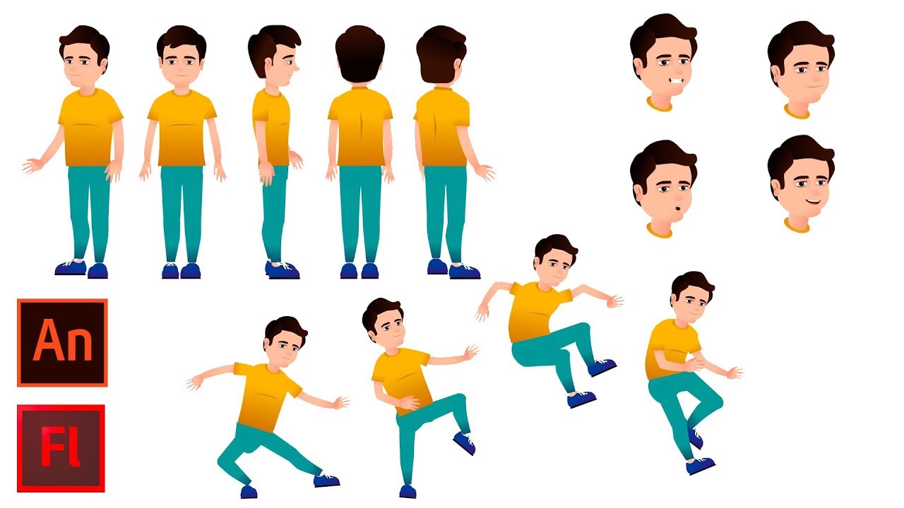 2d Animation Character Design