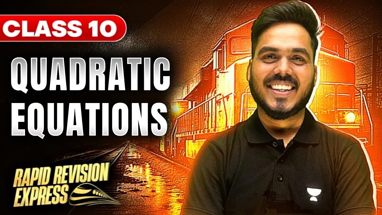 Quadratic Equations Rapid Revision Express Cbse Class 10 Abhinay