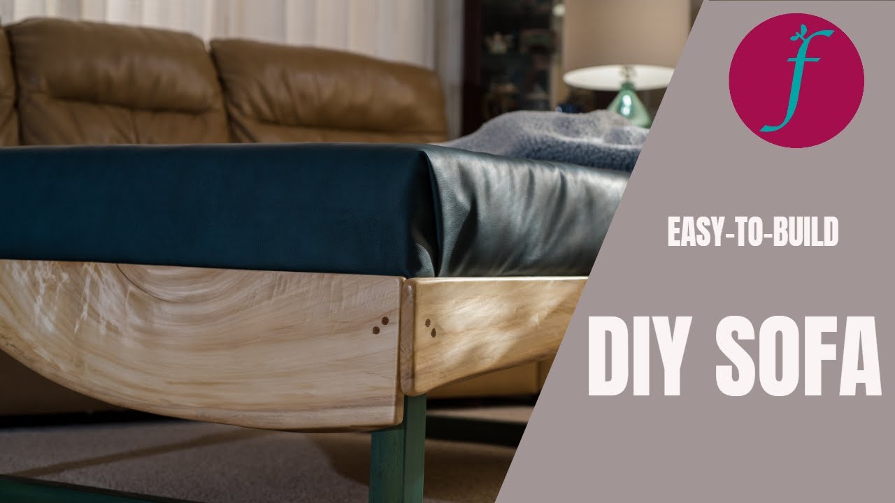 Easy To Build Diy Sofa Youtube