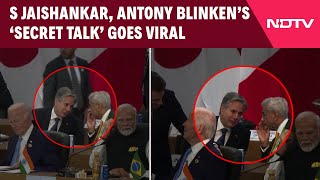 G20 Summit 2024 Us Secretary Of State Antony Blinken Eam S Jaishankar S Secret Talk Goes Viral ...