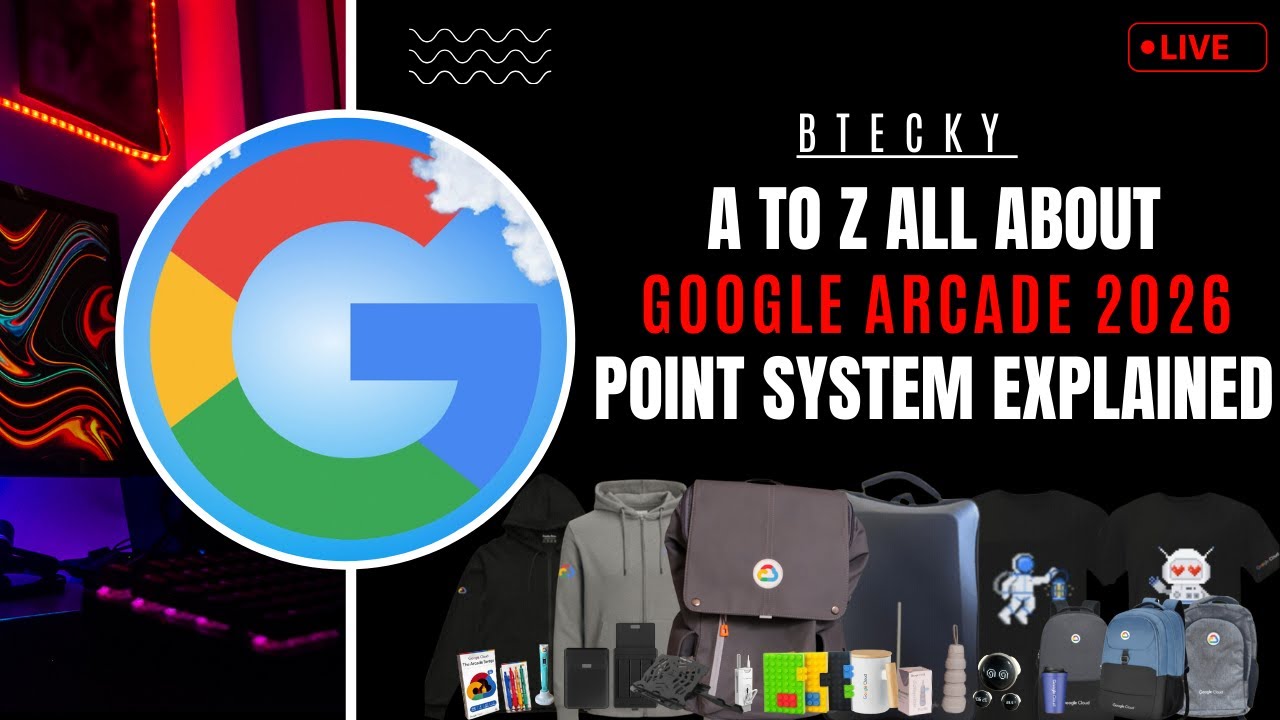 A To Z All About Google Arcade Point System Free Swags Goodies