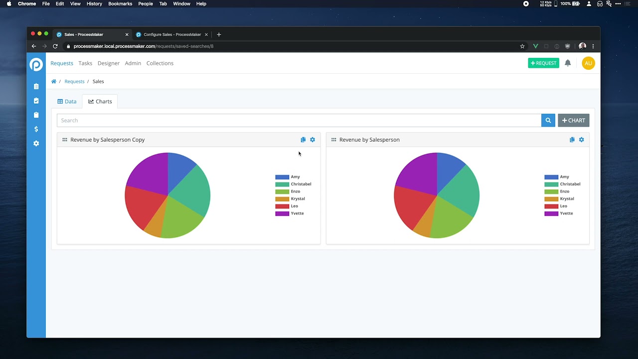 Charting Reporting In Processmaker 4 Youtube