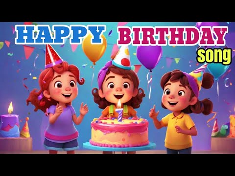Happy Birthday Song Kids Sing Along Nursery Rhymes Kidschannel