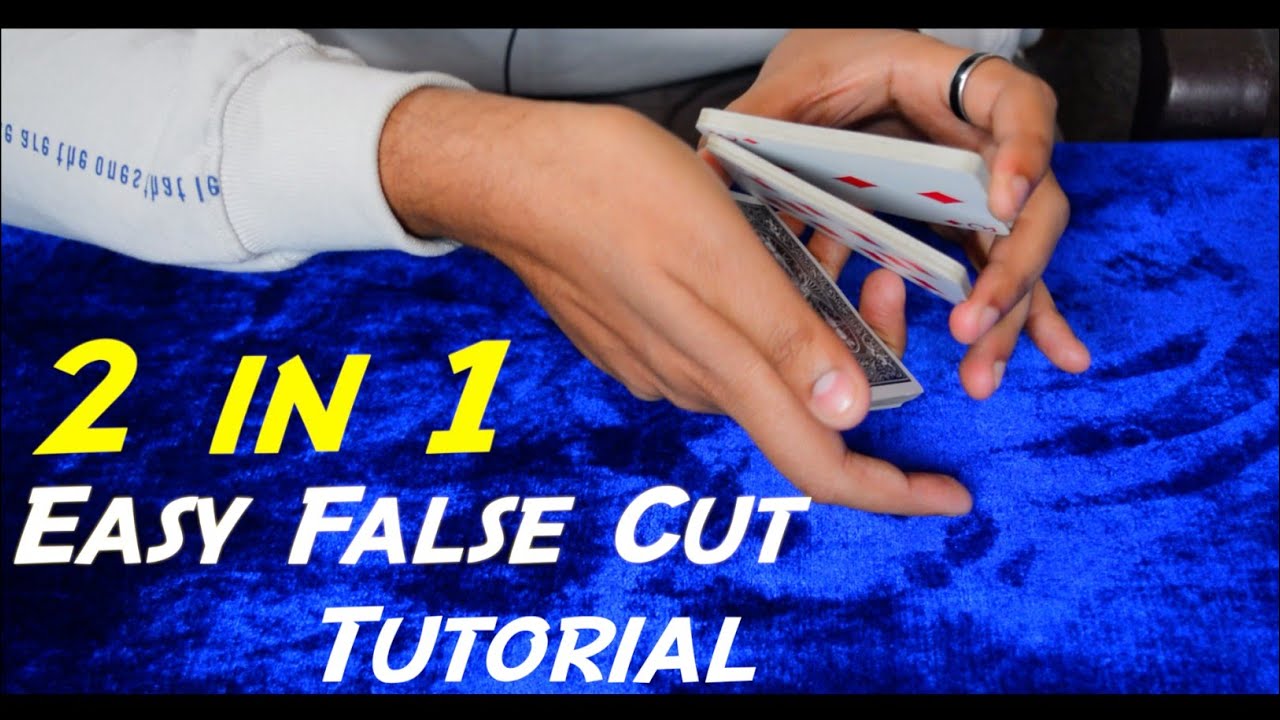 False Cut Tutorial Easy False Shuffle Easy Magic Tutorial For