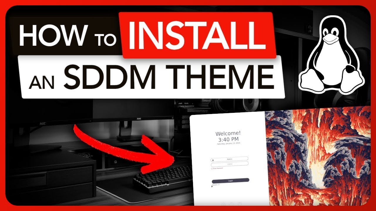 рџ ў How To Install An Sddm Theme On Linux Youtube