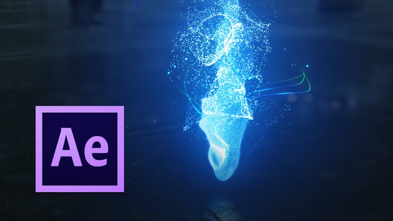 Fluid Simulations W Particular After Effects Tutorial Youtube