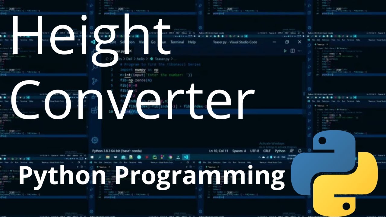 11 Height Converter Feet And Inches To Cms Python Programming