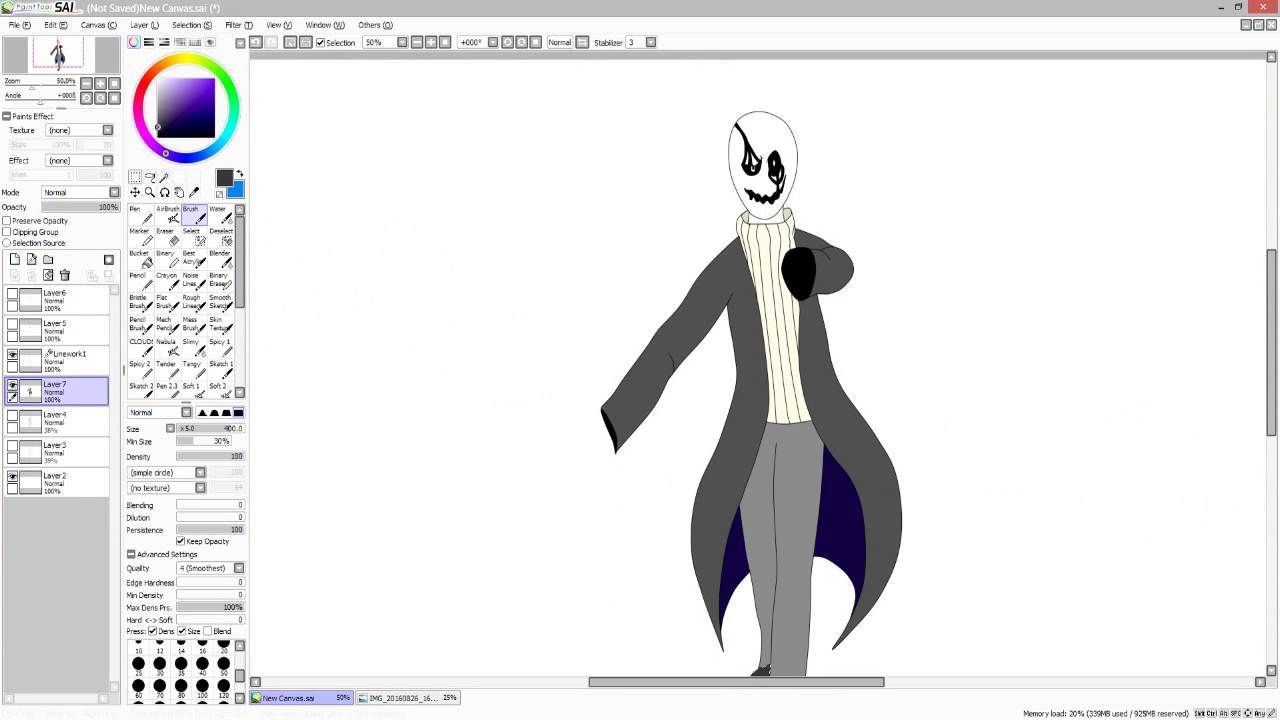 Gaster Speedpaint Youtube