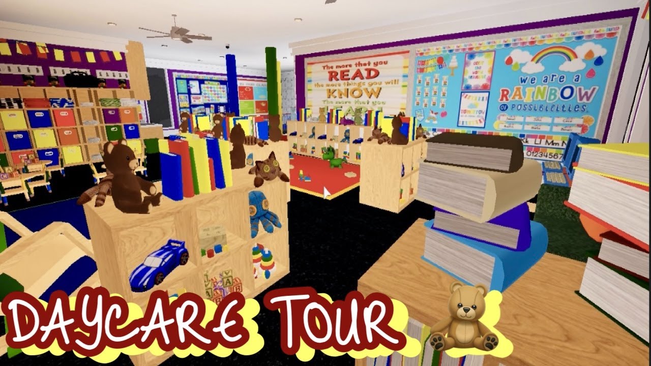 Bloxburg Daycare Tour Roblox Youtube