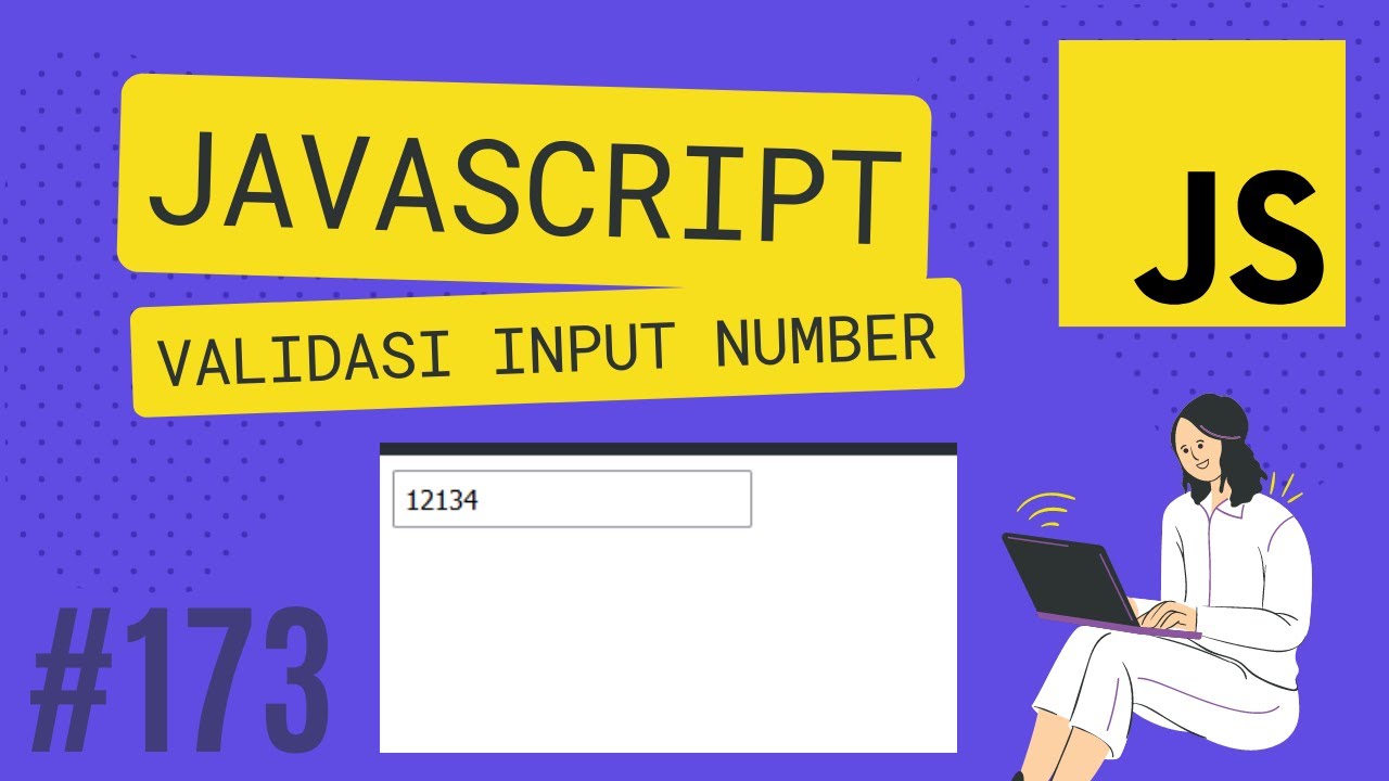 Javascript Tutorial 173 Validasi Input Number Youtube