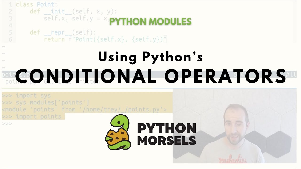 Conditional Operators In Python Youtube