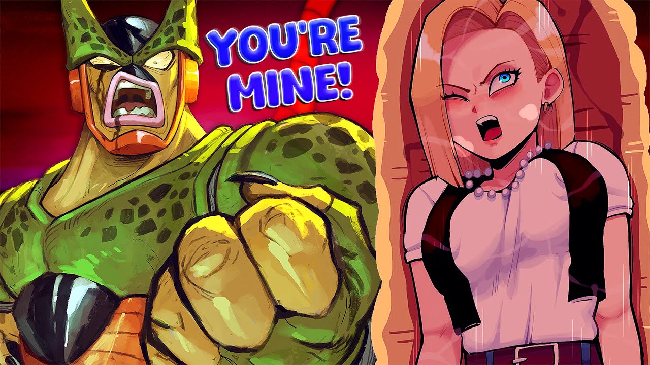 Cell Absorbs Android 18 Animation Youtube