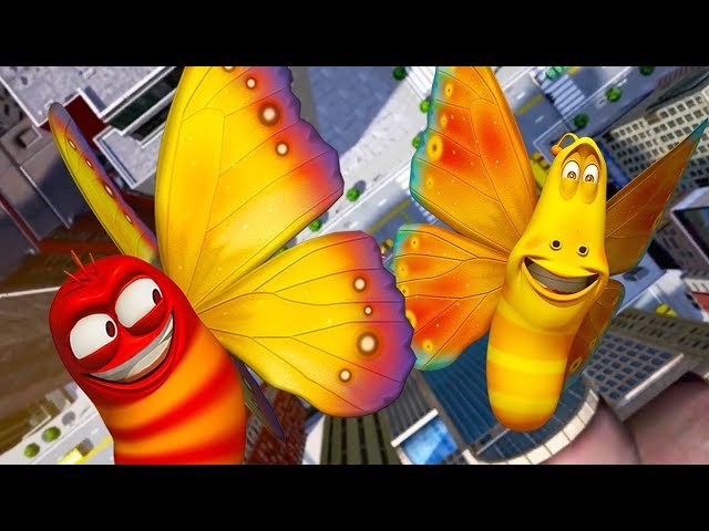 Larva Taking Flight Cartoons Comics Larva Official Videos For