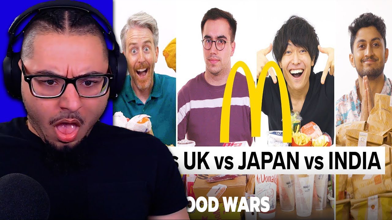 Us Vs Uk Vs Japan Vs India Mcdonald S Food Wars Food Insider